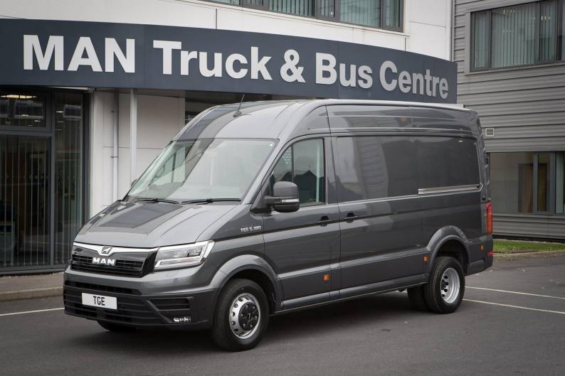 MAN TGE review | Car review | RAC Drive